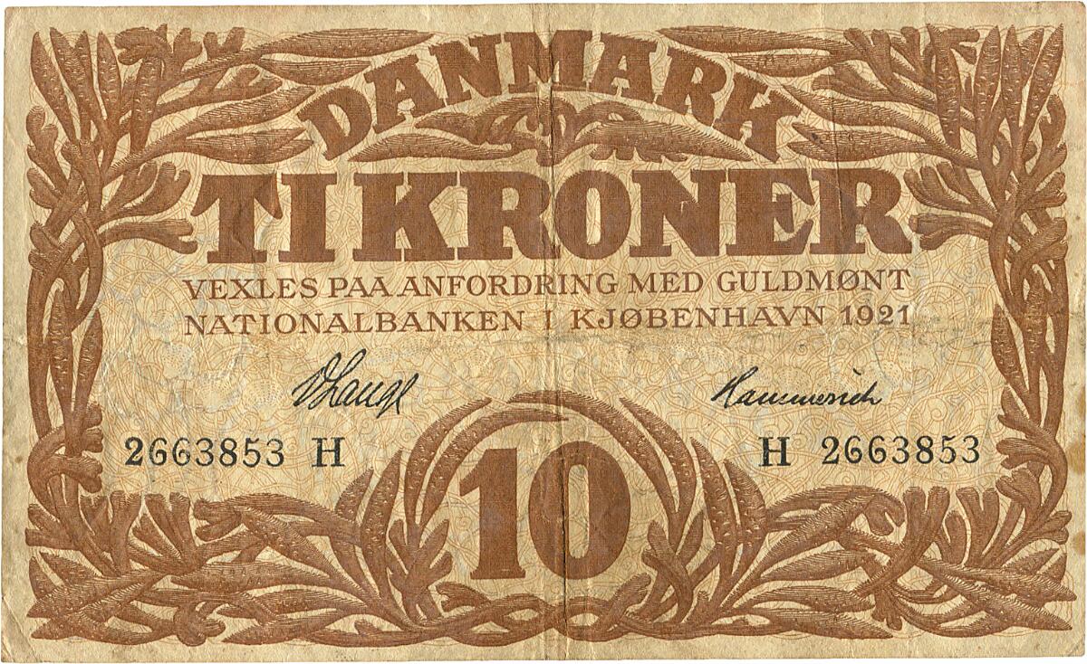 10 kr 1921 H | Barnebys