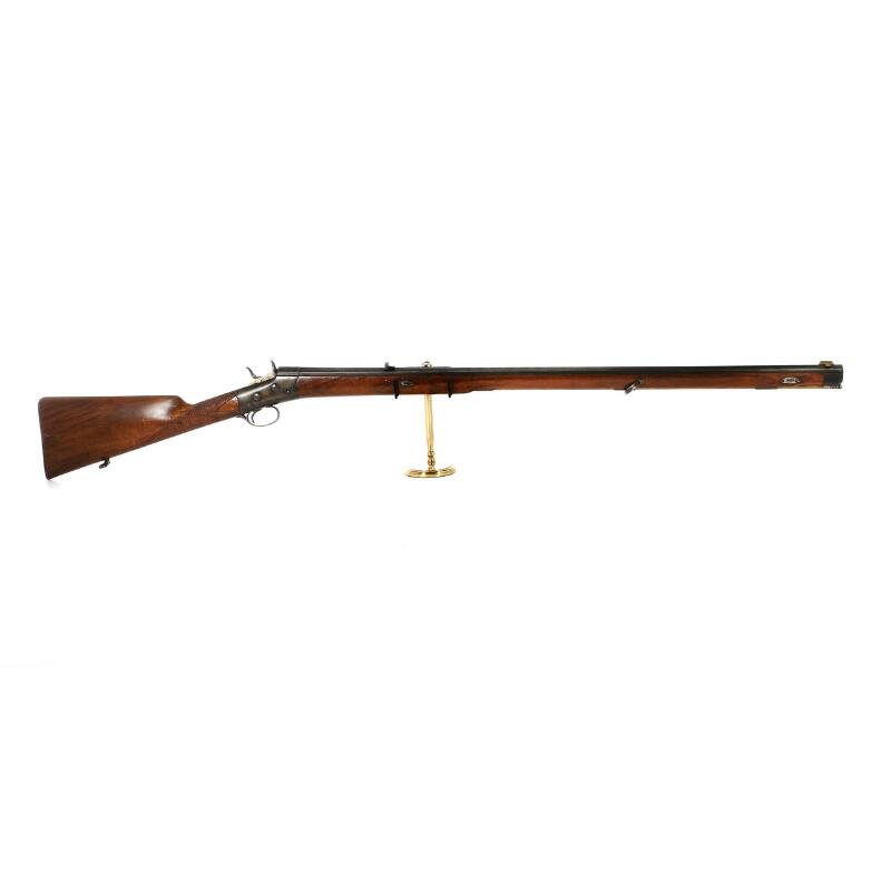 A Swedish rolling block hunting rifle by - auctions & price archive