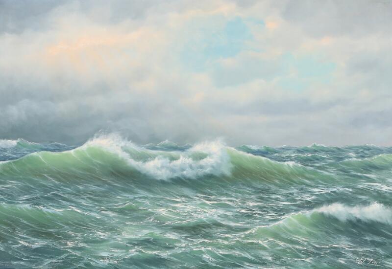 Wolmer Zier (b. Øster Ulslev Parish 1910, d. Løkken 1990) - auctions ...