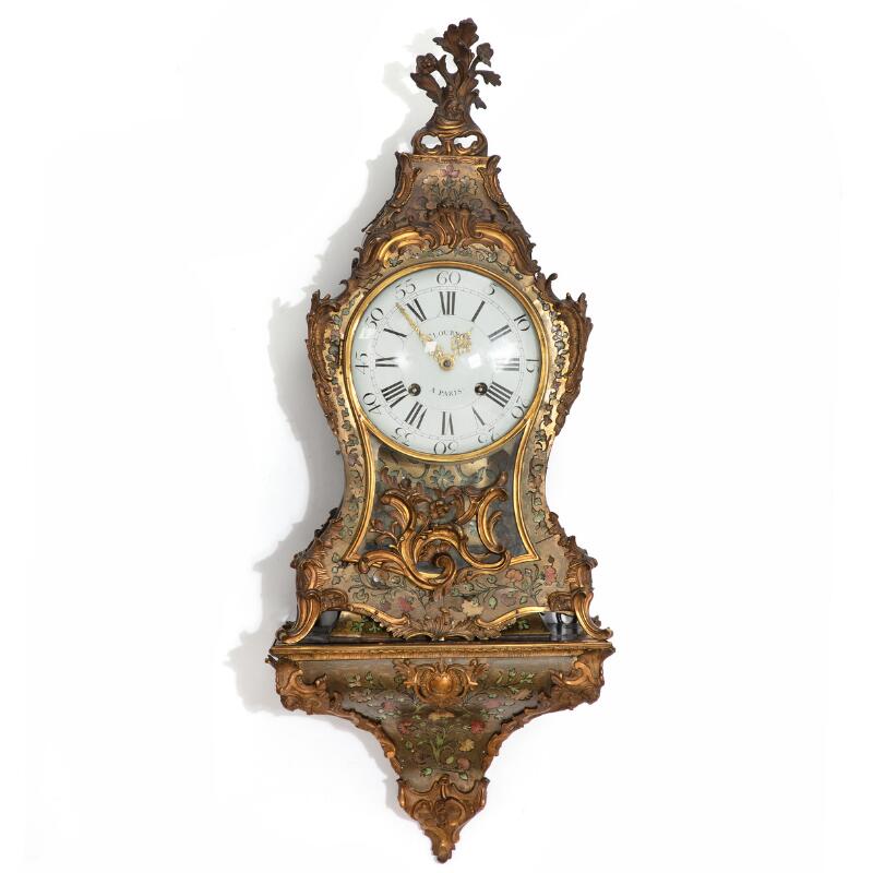 A French bracket clock with movement by Pierre Flournoy made c. 1750 ...