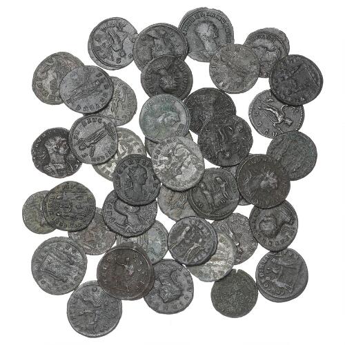 Roman Empire, coll. of Antoninianii from Aurelian, Severina, Tacitus ...