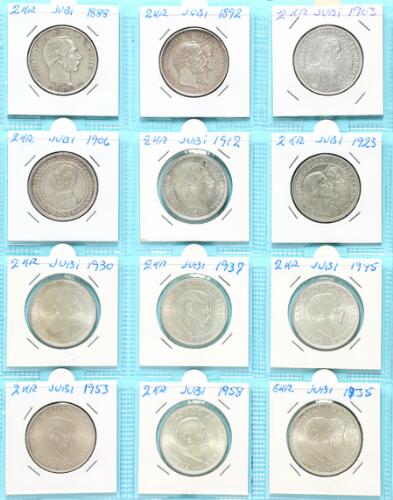 SOLD. Denmark, collection decimal coins in five albums incl. 1 øre 1892 ...