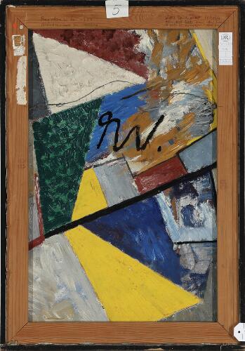 Richard Winther: Untitled. Signed RW 53. Oil on canvas. 65 x 45 cm ...