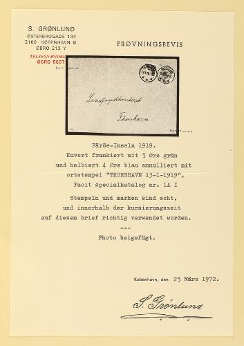 Faroe Islands. 1919-2000. Apparently complete coll. in a LT-album incl ...