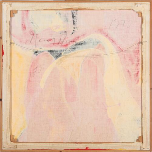 Dan Ray: Untitled, 1978. Signed on the reverse with date. Oil on canvas ...