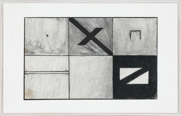 Jørgen Michaelsen: Untitled, 1985. Unsigned. Inscribed on the reverse ...