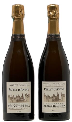 2 bts. Champagne "Reflet d'Antan" Brut, Bérêche & Fils A (hf/in ...