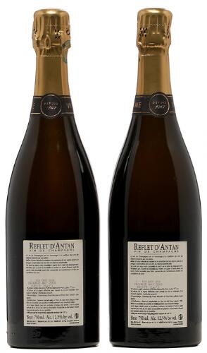 2 bts. Champagne "Reflet d'Antan" Brut, Bérêche & Fils A (hf/in ...