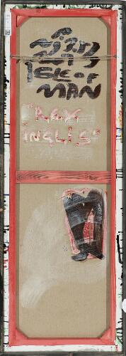 Peter Nyborg: "Rex inglis", 2007. Signed on the reverse. Acrylic on ...